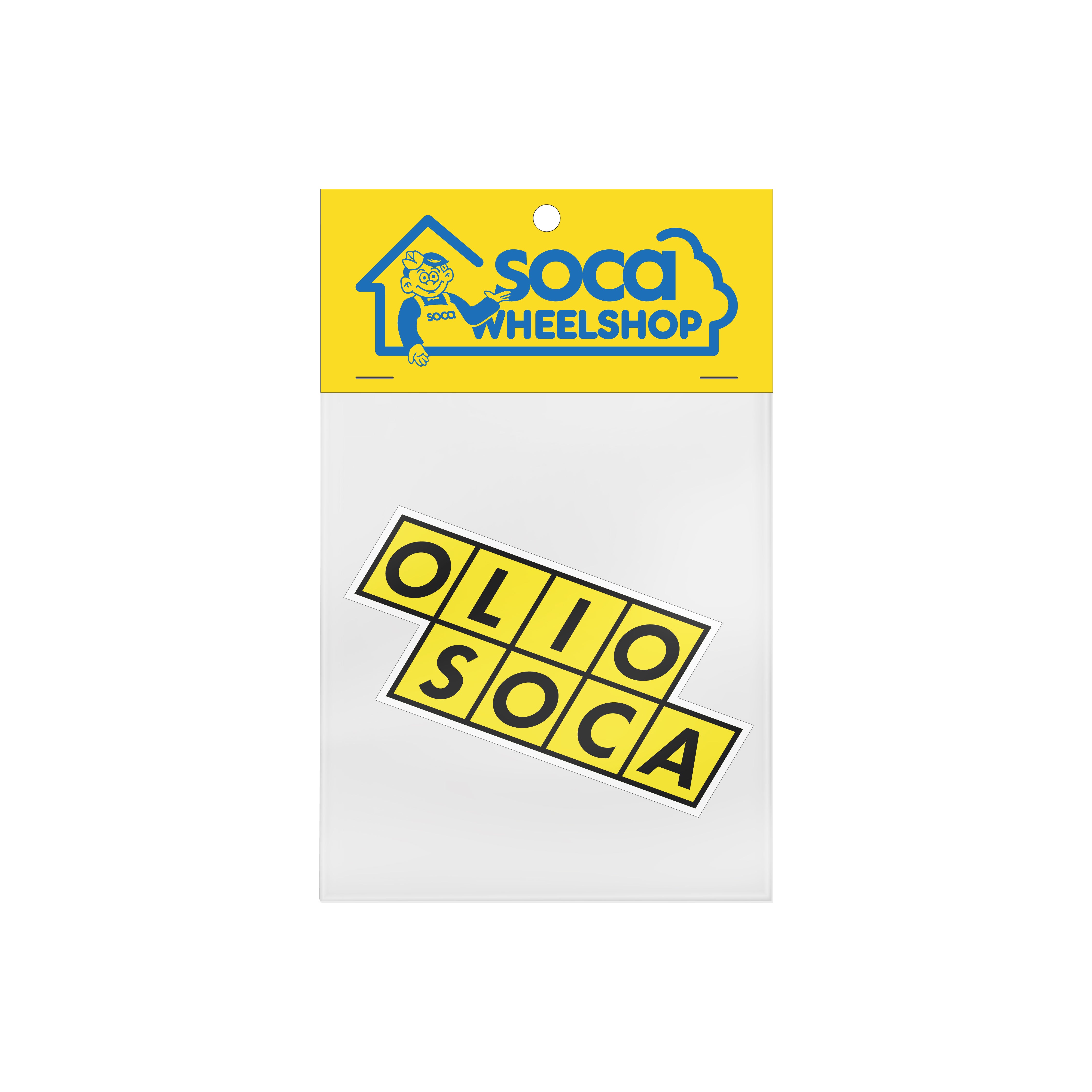 SOCA Olio Logo Sticker – SOCA Wheels